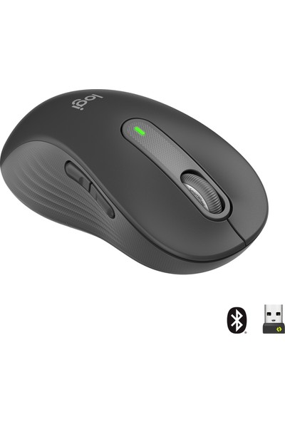 Logitech Signature M650 Büyük Boy Sol El Için Sessiz Kablosuz Mouse - Siyah Logitech Signature M650 Büyük Boy Sol El Için Sessiz Kablosuz Mouse - Siyah