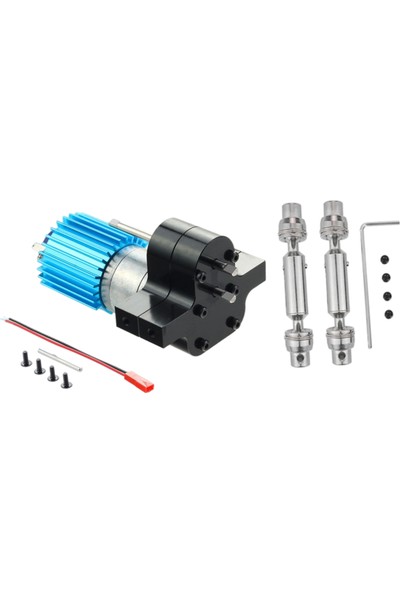 Lovoski Metal Dalga Kutusu Transferi 370 Motor Aksesuarı Wpl C14 Q60 Siyah Için (Yurt Dışından) Lovoski Metal Dalga Kutusu Transferi 370 Motor Aksesuarı Wpl C14 Q60 Siyah Için (Yurt Dışından)