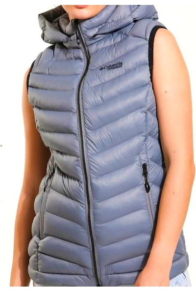 Columbia Titanıum Termal Seyyar Kapşönlu Slim Fit Kadın Yelek Columbia Titanıum Termal Seyyar Kapşönlu Slim Fit Kadın Yelek
