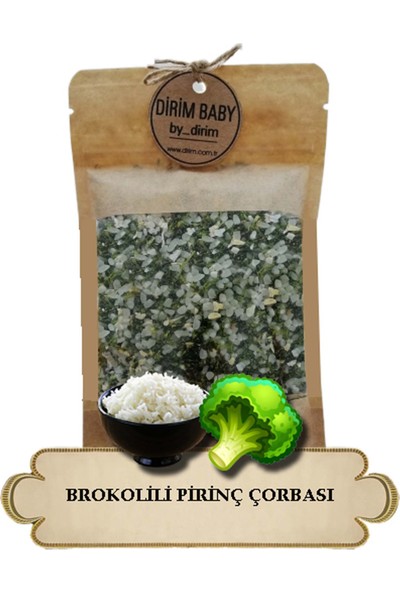 Dirim Baby Brokolili Pirinç Çorbası