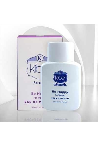 Kibel Aphrodisiac Içerikli Bayan Parfüm Be Happy For Woman 50ML Edp Kibel Aphrodisiac Içerikli Bayan Parfüm Be Happy For Woman 50ML Edp