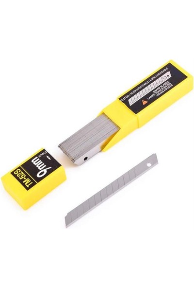 Transformacion 9 mm Karbon Çelik Küçük Boy Için Maket Bıçak Yedeği Transformacion 9 mm Karbon Çelik Küçük Boy Için Maket Bıçak Yedeği