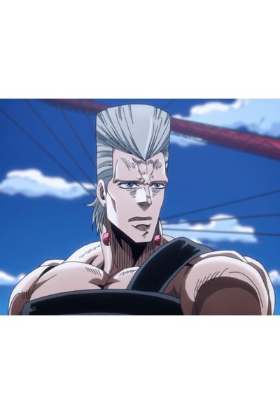 Ne&Ra Anime Jojo Polnareff Kırık Kalp Küpe