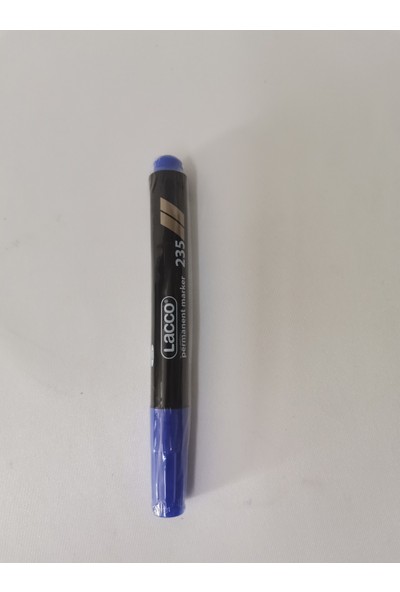 Lacco Kesik Uçlu Koli/keçeli Kalem (Mavi) Lacco Kesik Uçlu Koli/keçeli Kalem (Mavi)