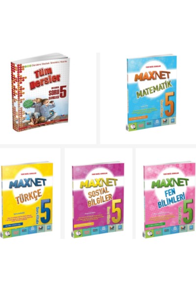 Kozakaraca Maxnet 5. Sınıf Fen Tükçe Matematik Inkılap ve Tüm Der