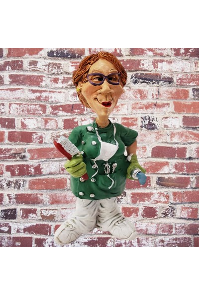 OEM Kadin Dişçi Tasarimli Meslek Biblo