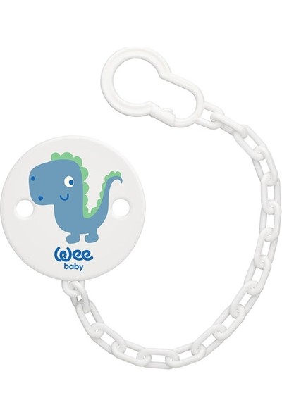 Wee Baby Desenli Emzik Askısı 901 Dinozor Wee Baby Desenli Emzik Askısı 901 Dinozor