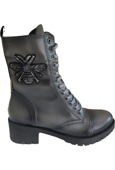 Desa Kadın Deri Topuklu Bot