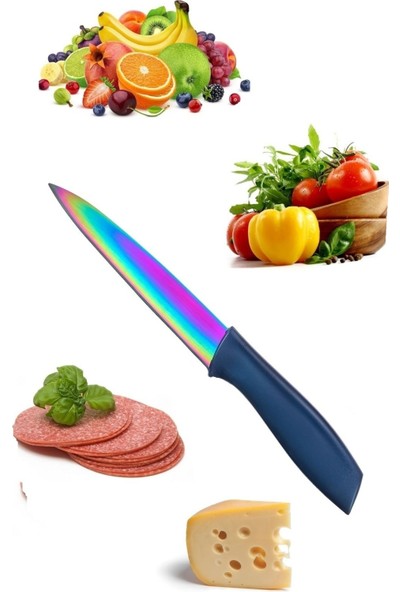 Çağla Homes Titanyum Çok Amaçlı Bıçak Serisi 22cm