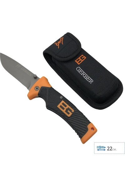 Gerber Jc-Gerber Bear Grylls Folding Sheat Knife Düz Kılıflı Çakı Gerber Jc-Gerber Bear Grylls Folding Sheat Knife Düz Kılıflı Çakı