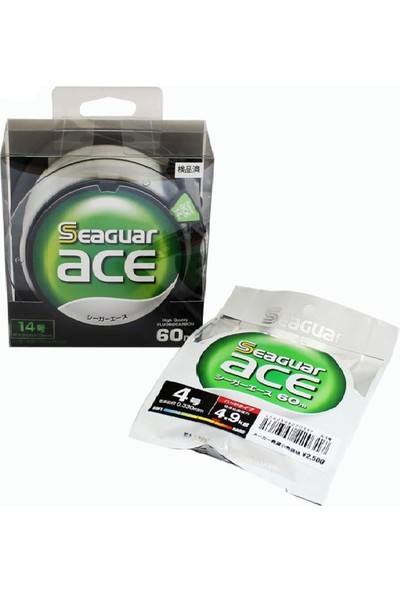Seaguar Ace %100 F.c. 60 mt Flouracarbon Misina Seaguar Ace %100 F.c. 60 mt Flouracarbon Misina