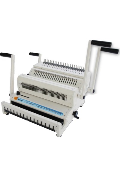 Lamiess Cw 2500 Plastik Spiral ve 3:1 Tel Spiral Ciltleme Mak.