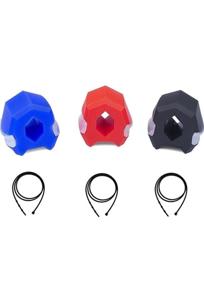 Turkish A2Z Çene Çizgisi Egzersiz Topu Ipli 3'lü Set - Başlangıç - Orta - Zor