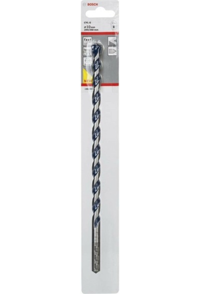 Bosch Matkap Ucu Cyl-5 Blue Granite Turbo 10X250 mm Bosch Matkap Ucu Cyl-5 Blue Granite Turbo 10X250 mm