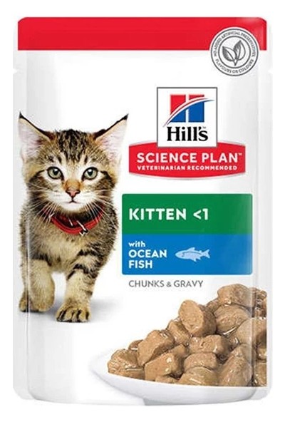 Hills Science Plan Kitten Balıklı Yavru Kedi Maması 85 gr x 12 Adet Hills Science Plan Kitten Balıklı Yavru Kedi Maması 85 gr x 12 Adet