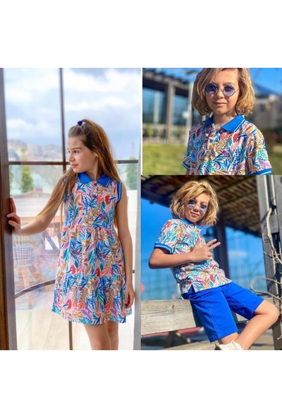 Hilal Akıncı Erkek Çocuk Alt Üst Takım Mavi