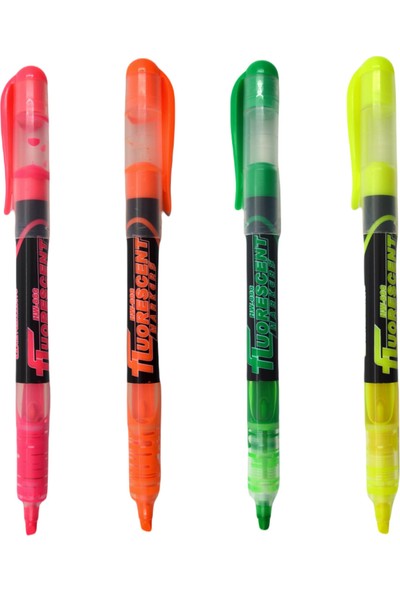 Linea Kalem Tipi Fosforlu Kalem 4 Lü Set HW866