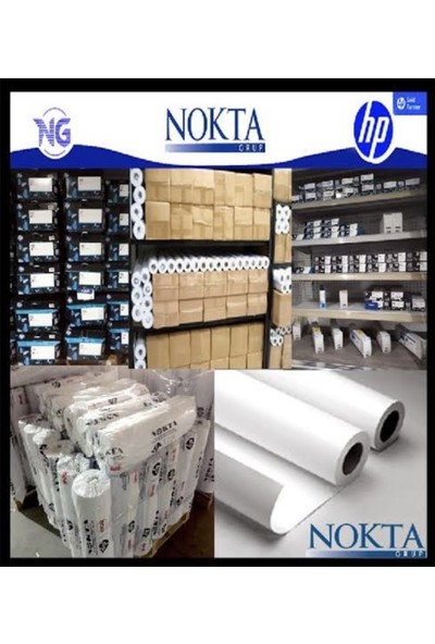 Nokta Bilişim Plotter Kağıdı 62 cm x 50 mt 80 gr Nokta Bilişim Plotter Kağıdı 62 cm x 50 mt 80 gr
