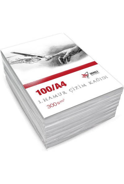 Dereli Matbaa Resim Çizim Kağıdı A4 100 Adet 300 gr Dereli Matbaa Resim Çizim Kağıdı A4 100 Adet 300 gr