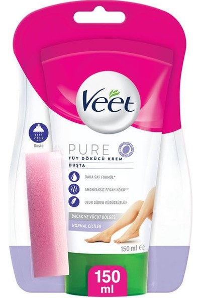 Veet Pure Duşta Tüy Dökücü Krem 150ML Veet Pure Duşta Tüy Dökücü Krem 150ML