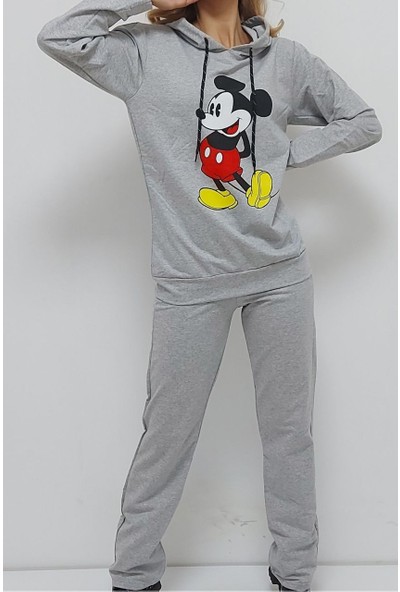 Colezium Baskılı Eşofman Takımı Gri