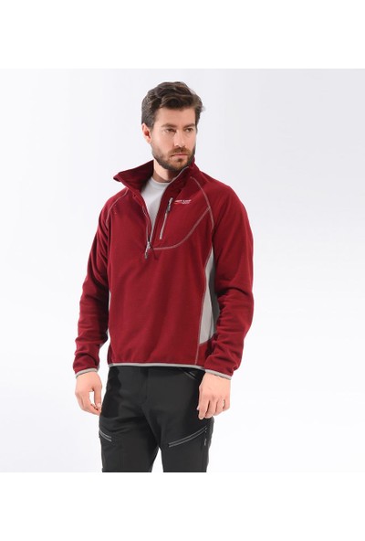Freecamp Man Half Zipper Fleece-Bordo Freecamp Man Half Zipper Fleece-Bordo