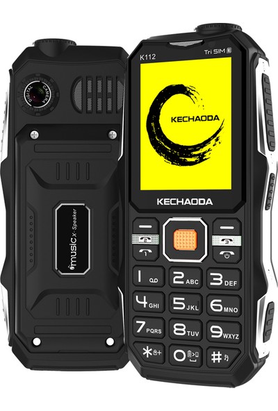 Kechaoda K112 2.4 Inç Çift Kamera Büyük Pilli Telefon (Yurt Dışından)