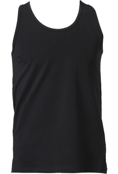 Fabrika Iç Giyim Atlet, 2xl, Siyah