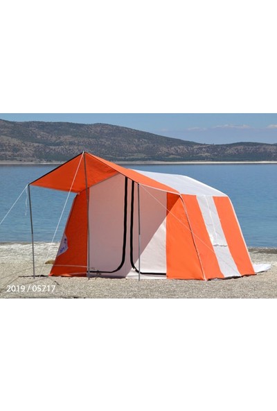 Tunç 2 Odalı Kamp Çadırı Turuncu