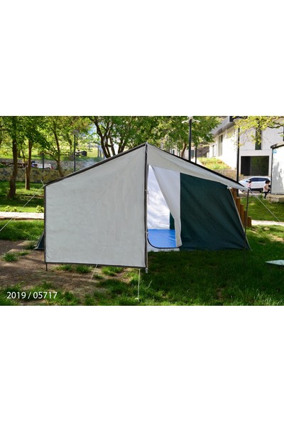 Tunç 2 Oda 1 Salon + Mutfaklı Kamp Çadırı Yeşil Tunç 2 Oda 1 Salon + Mutfaklı Kamp Çadırı Yeşil