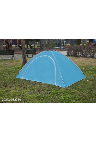 Tunç Otomatik Kamp Çadırı 2 Kişilik Mavi