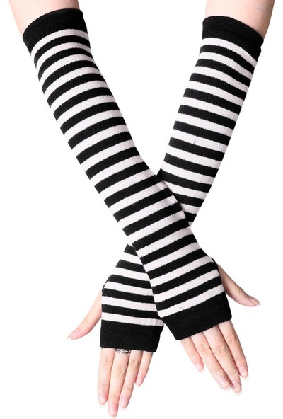 Palyshery Kadın Çizgili Parmaksız Eldiven (Yurt Dışından) Palyshery Kadın Çizgili Parmaksız Eldiven (Yurt Dışından)