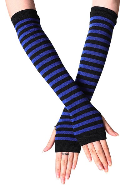 Palyshery Kadın Çizgili Parmaksız Eldiven (Yurt Dışından) Palyshery Kadın Çizgili Parmaksız Eldiven (Yurt Dışından)