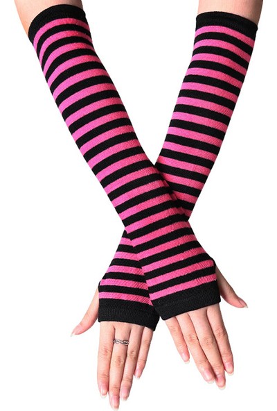 Palyshery Kadın Çizgili Parmaksız Eldiven (Yurt Dışından) Palyshery Kadın Çizgili Parmaksız Eldiven (Yurt Dışından)