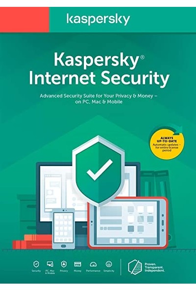 Kaspersky Internet Security 4 Kullanıcı 1 Yıl Virüs Programı 2022TR Kaspersky Internet Security 4 Kullanıcı 1 Yıl Virüs Programı 2022TR