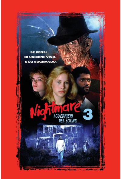 Aktüel A Nightmare On Elm Street 3 Dream Warriors (1987) 35 cm x 50 cm Afiş - Poster Yaleyetrs