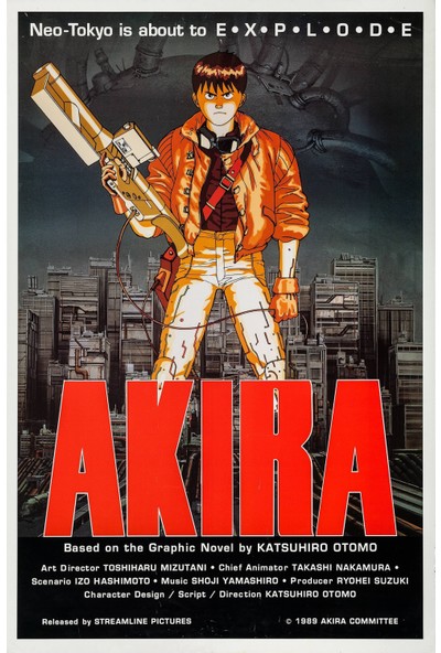 Aktüel Akira (1988) 35 cm x 50 cm Afiş - Poster Metrgutra Aktüel Akira (1988) 35 cm x 50 cm Afiş - Poster Metrgutra