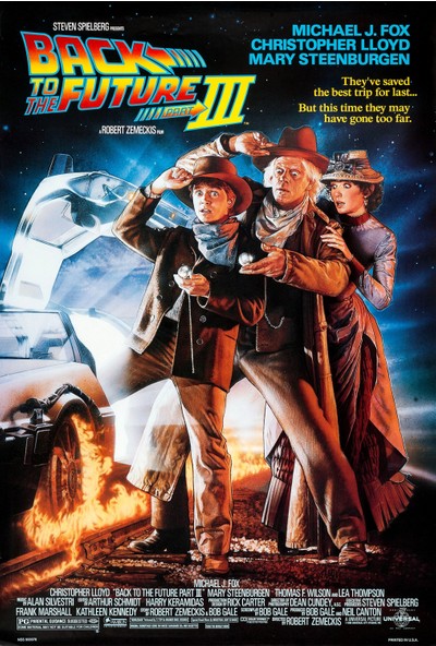 Aktüel Back To The Future Part Iıı (1990) 35 cm x 50 cm Afiş - Poster Samueljck Aktüel Back To The Future Part Iıı (1990) 35 cm x 50 cm Afiş - Poster Samueljck