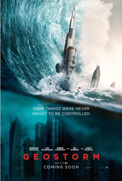 Aktüel Geostorm (2017) 35 cm x 50 cm Afiş – Poster Jolyjoker