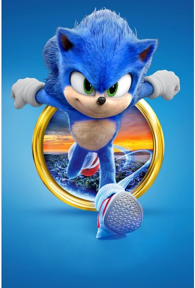 Aktüel Kirpi Sonic (2020) 35 cm x 50 cm Afiş – Poster Hannoffer Aktüel Kirpi Sonic (2020) 35 cm x 50 cm Afiş – Poster Hannoffer