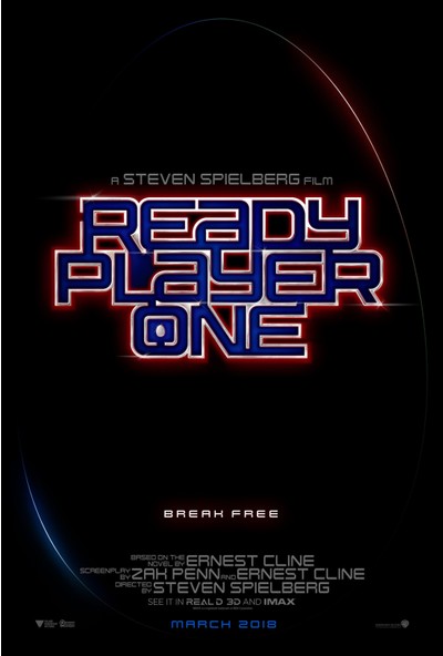 Aktüel Ready Player One (2018) 35 cm x 50 cm Afiş – Poster Pertsrwes