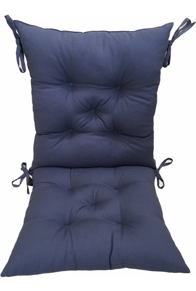 By Kutlay Home Collection Bykutlay Home Collection Arkalıklı Sandalye Minderi, Duck Kumaş, Indigo Renk, Slikon, Ortası Yuvarlak Dikişli, Oturma Kısmı; 40*45 Cm. ve Yaslanma Kısmı; 45*45 Cm'' Dir By Kutlay Home Collection Bykutlay Home Collection Arkalıklı Sandalye Minderi, Duck Kumaş, Indigo Renk, Slikon, Ortası Yuvarlak Dikişli, Oturma Kısmı; 40*45 Cm. ve Yaslanma Kısmı; 45*45 Cm'' Dir