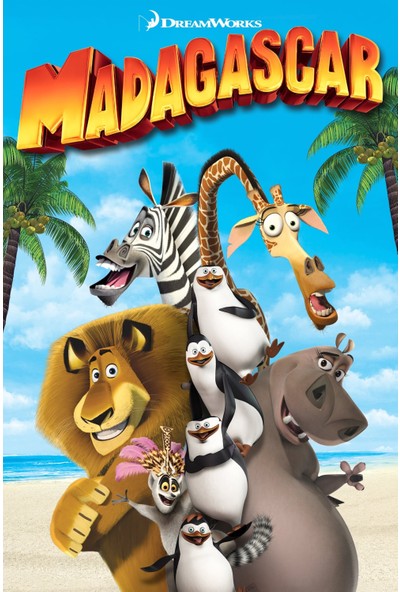 Aktüel Madagascar (2005) 35 cm x 50 cm Afiş – Poster Blackworm