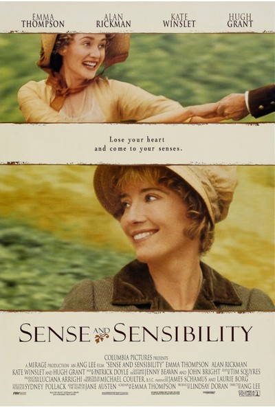 Aktüel Sense And Sensibility (1995) 35 cm x 50 cm Afiş – Poster Reboundfa