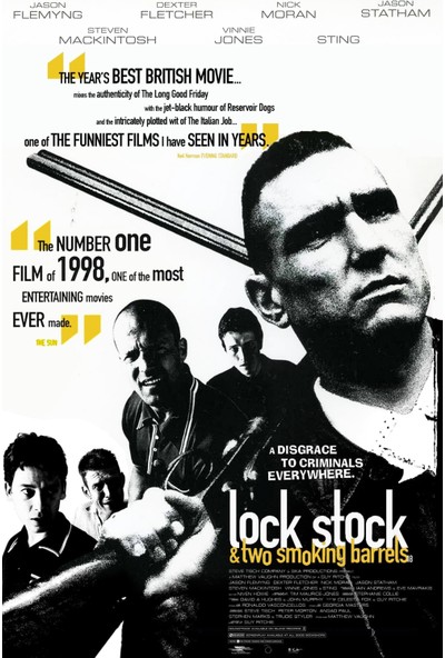 Aktüel Lock, Stock, And Two Smoking Barrels (1999) 35 cm x 50 cm Afiş – Poster Pandurdan