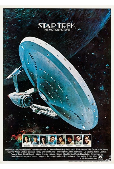 Aktüel Star Trek The Motion Picture (1979) 35 cm x 50 cm Afiş – Poster Tzameters Aktüel Star Trek The Motion Picture (1979) 35 cm x 50 cm Afiş – Poster Tzameters
