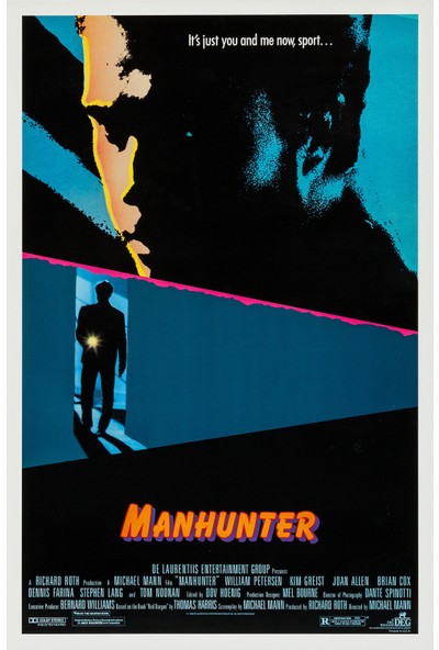 Aktüel Manhunter (1986) 35 cm x 50 cm Afiş – Poster Feastlove