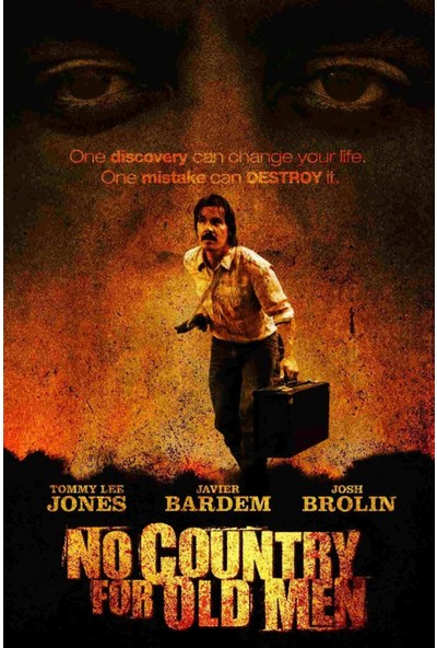 Aktüel No Country For Old Men (2007) 35 cm x 50 cm Afiş – Poster Qwerdınak