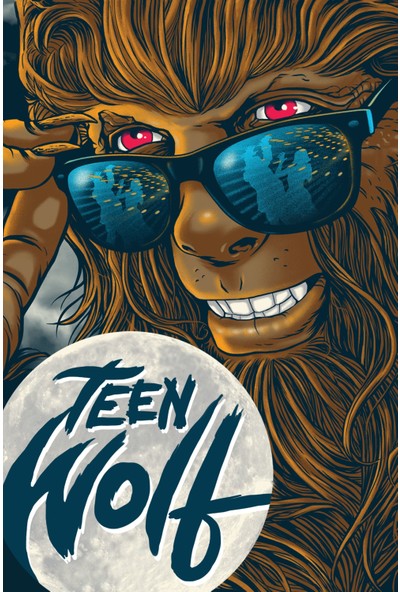 Aktüel Teen Wolf (1985) 35 cm x 50 cm Afiş – Poster Zemberıda