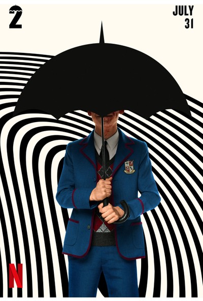 Aktüel The Umbrella Academy (Tv) 35 cm x 50 cm Afiş – Poster Jargonsan